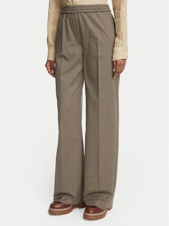 Max Mara Stoffhose Petra 2625136052 Hellbraun Regular Fit
