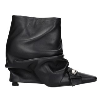 The Attico Bottines Juno - Femme - Chaussures - Noir - Taille: 36 EU