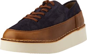 FLY London Fly London Damen CUDA099FLY Oxford, Camel Navy, 36.5 EU