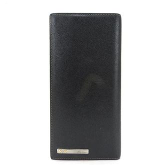Cartier Pre-owned Santos Portefeuille Long (bi-fold) - Homme - Pre-owned - Noir - Taille: ONE Size