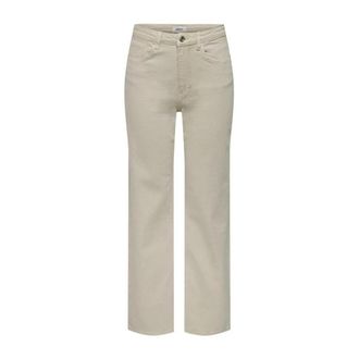 Only Beige Baggy Jeans Fr&uuml;hjahr/Sommer Kollektion - - Jeans - Damen - Beige - W32 L32