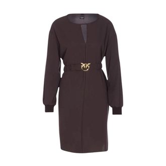 Pinko Sfumato Short Dress - - Dresses - Damen - Braun - M