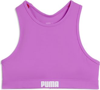 Puma Swim Damen-Racerbak-Top, Accessoires, Rosa, XL