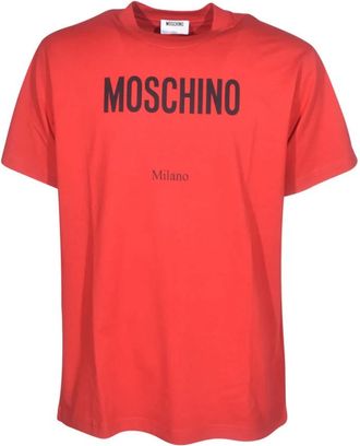 Moschino Homme, Tops, Rouge, Taille: L Moschino T-shirts et Polos