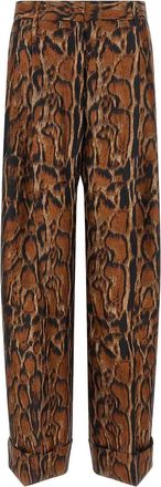 Alberto Biani Pantalons D&eacute;contract&eacute;s - Marron