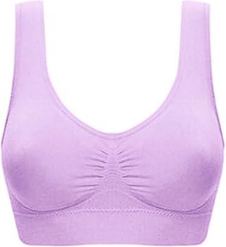 Generic Brassière Femme Grande Taille Soutien-Gorge Soutien-Gorge Sport sans Couture sans Anneau en Acier Soutien-Gorge réglable à Bonnet Complet Soutien Gorg