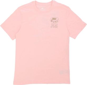 Nike T-Shirt mit kurzen &Auml;rmeln und Rundhalsausschnitt - - Sport - Herren - Rosa - XL