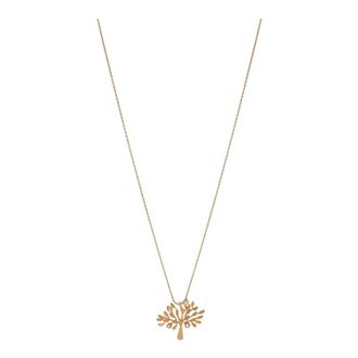 Mulberry M Tree Necklace - - Accessories - Damen - Gelb - ONE SIZE
