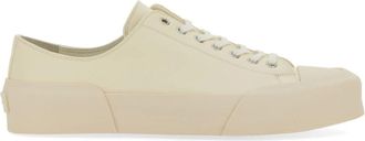 Jil Sander Homme, Chaussures, Blanc, Taille: 44 EU Low Baskets