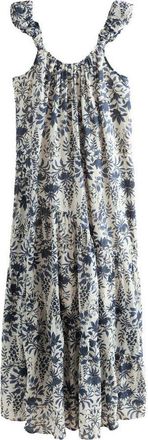 Laura Ashley Maxikleid Laura Ashley Maxikleid mit floralem Print (1-tlg)