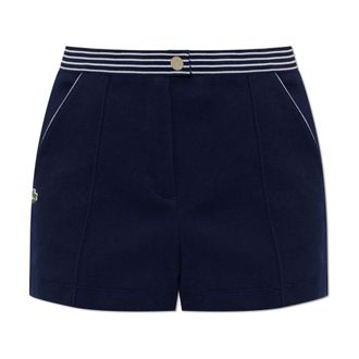 Lacoste Damen, Shorts, Blau, MGr&ouml;&szlig;e
