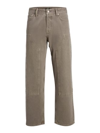 Jack & Jones Mens JJIEDDIE JJCARPENTER CJ 521 SN Jeans, Dune, 30W / 34L