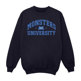 Disney Monsters University Sweatshirt f&uuml;r Herren (Marineblau)