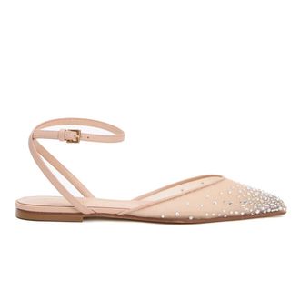 Ninalilou Rosa Strass Ballerinas - - Shoes - Damen - Rosa - 36 EU