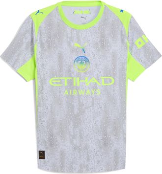 Puma Maillot Authentic Third 25/26 Manchester City Homme, Accessoires, Bleu, 3XL