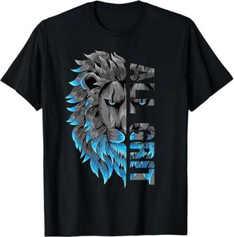 Generic T-Shirts Manches Courtes T-Shirt De Sport Confortable Sportswear Tee Shirt pour Sport Running Fitness Tout Grit R&eacute;tro Lion Lover XXL