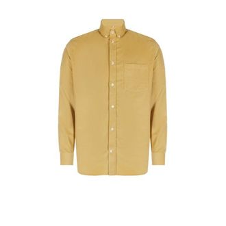 Au Printemps Paris Baumwoll -frei - gelbes Hemd