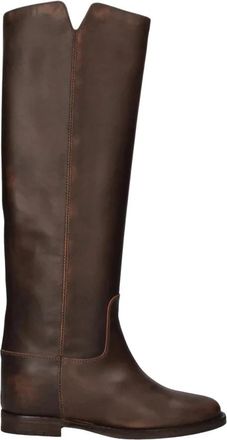 Via Roma 15 1586 High Boot - - Shoes - Damen - Braun - 40 EU