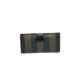 Fendi Portefeuille en cuir vintage Pre-owned - Femme - Pre-owned - Brun - Taille: ONE Size