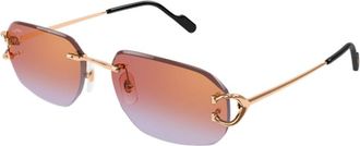 Cartier CT0468S005 Sunglasses - Rose
