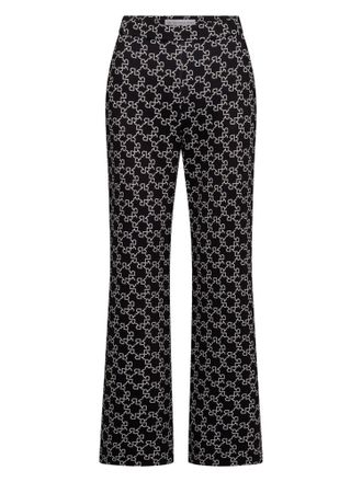 Raffaello Rossi Kn&ouml;chellange Wide Fit-Jersey-Hose Raffaello Rossi schwarz