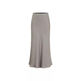 Drykorn URA Slip Skirt - - Skirts - Damen - Grau - W28