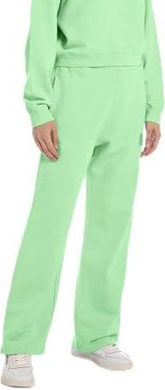Replay Pantalon de Jogging à Jambe Large pour Femme, Vert Vif 138 (Vert), L