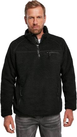 Brandit Teddyfleece Troyer, Farbe: Black, Größe: 5XL