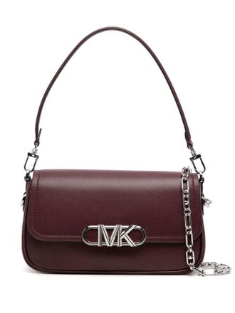 Michael Kors sac porté épaule Parker en cuir - Rouge