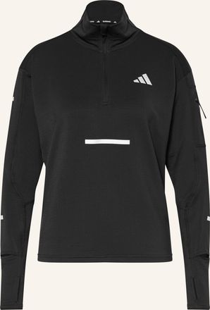 adidas Laufshirt adi365 Running Climawarm+ Half Zip schwarz