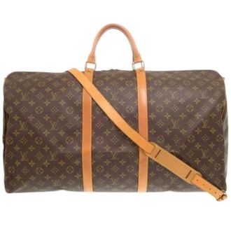 Louis Vuitton unisex, Pre-owned, Brun, Taille: ONE Size Sac week-end en toile Pre-owned