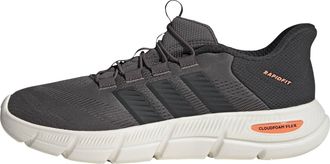 adidas Herren Cloudfoam Flex Laces Shoes, Charcoal/Carbon/Lucid Orange, 44 2/3 EU