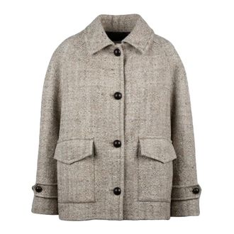 Circolo 1901 Kurzmantel - - Jackets - Damen - Beige - S