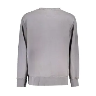 Calvin Klein Regenerative Cotton Crew Neck Sweatshirt - Gray