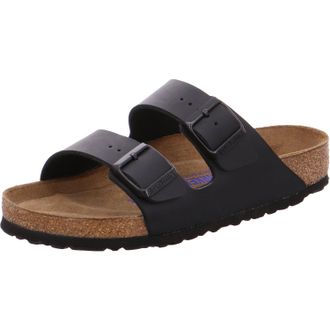 Birkenstock Sandale Arizona, Superlauf, Birko-Flor, schwarz, normal, Größe 35 1018222-35 (Pantolette Schuh Halbschuh Latsche Zweischnaller Berufsschuh Schuhe Birk