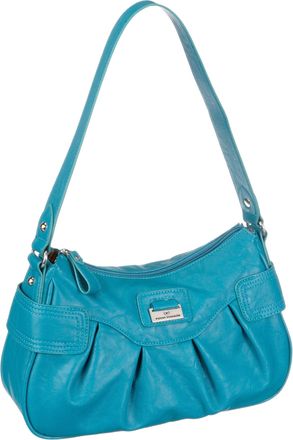 Tom Tailor Acc Curly 10815 51, Damen Henkeltasche, türkis, (türkis 51), 29x8,5x18