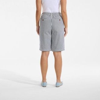 Lands End Chino-Bermudas, Damen, Gr&ouml;&szlig;e:54 plus, Wei&szlig;, Elasthan/Baumwoll-Mischung, by Lands End