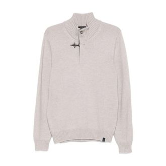 Fay Rollkragenpullover - - Knitwear - Herren - Grau - M