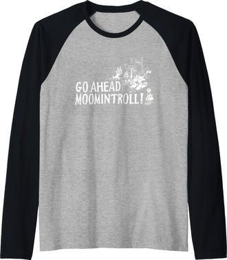 Moomin Go Ahead Moomintroll! Winterspiele Sport Raglan