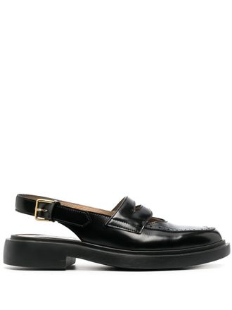Thom Browne Slingback-Mules - Schwarz