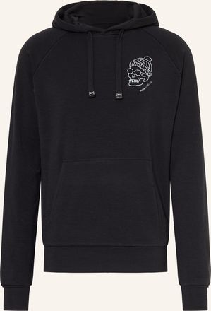 super.natural Funktionshoodie Frosty Mit Merinowolle schwarz