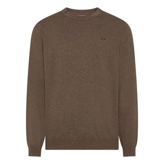 Sun 68 Rundhals-Pullover - - Knitwear - Herren - Braun - XL