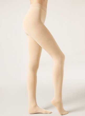 Calzedonia Blickdichte Ultra Thermo-strumpfhose Matt Nude 1