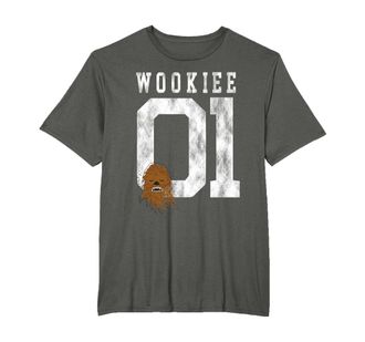 Star Wars Chewbacca Chewie Wookie Jersey T-Shirt T-Shirt