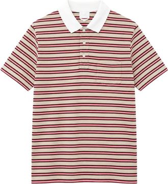 A.P.C. A.p.c., Homme, Tops, Rouge, Taille: M Oscar Polo