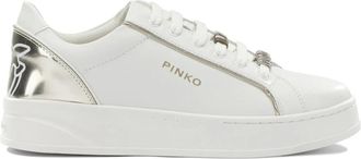 Pinko Pinko, Femme, Chaussures, Blanc, Taille: 36 EU Iris Baskets