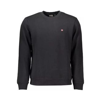 Napapijri Elegantes Logo Sweatshirt - - Sweatshirts & Hoodies - Herren - Schwarzk - 2XL