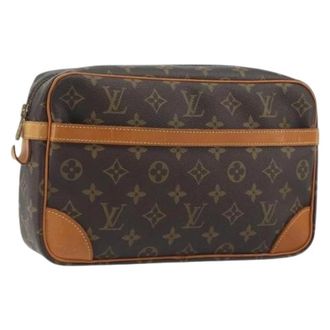 Louis Vuitton Pre-owned Monogram Clutch Bag - - Pre-owned - Damen - Braun - ONE SIZE