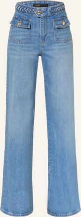 Maje Wide Leg Jeans blau