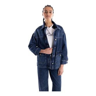 Marella Femme, Vestes, Bleu, Taille: 36 FR Mlifavilla Veste-chemise en jean